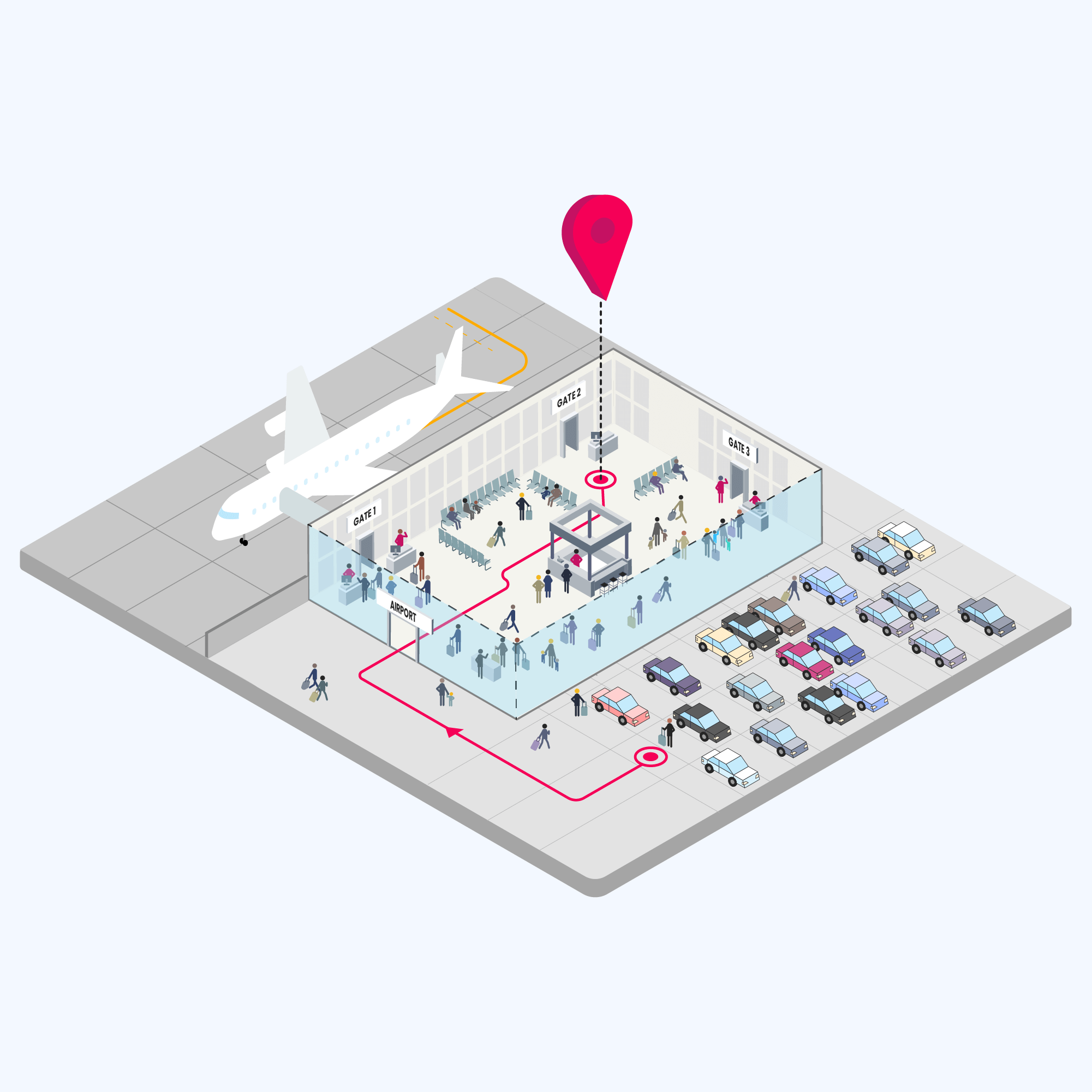 Airport Indoor Map – Serge Rohani